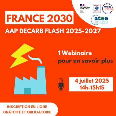 France 2030 : AAP DECARB FLASH 2025-2027 | ATEE